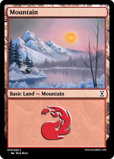 MTG Color Pie on Twitter: "Bob Ross finished painting a swamp. I would love to see Bob Ross ...