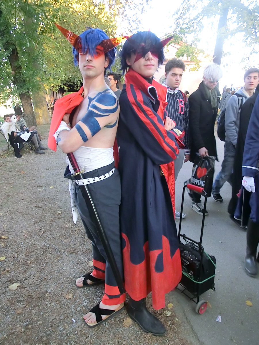 Simon Cosplay Gurren Lagann