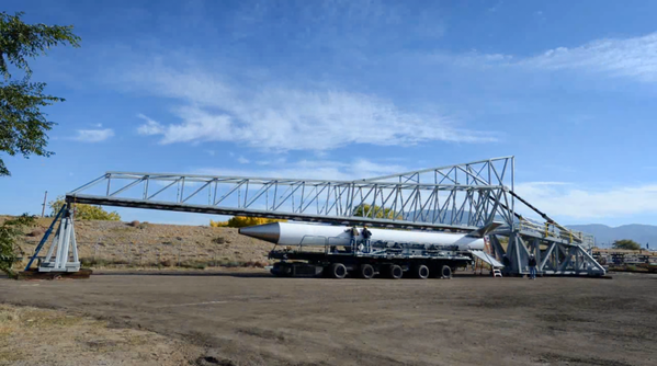 'Rocket-on-a-rail' prepares to launch satellite | nature | Scoopnest