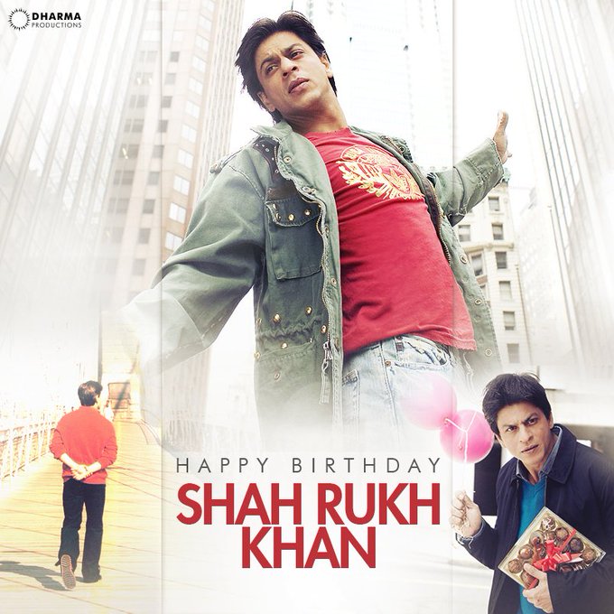 Shah Rukh Khans Birthday Celebration Happybday To