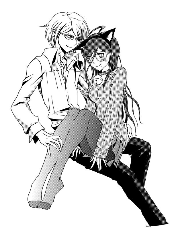 Byakuya Togami And Fukawa Touko