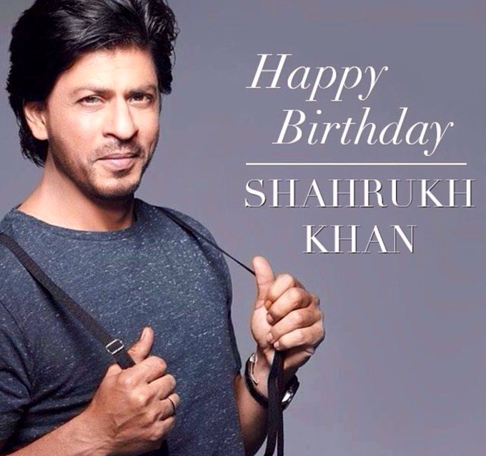 Shah Rukh Khans Birthday Celebration Happybday To