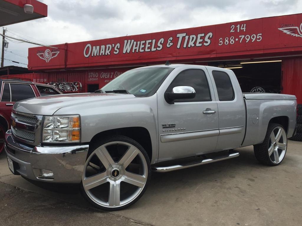 Chevy Silverado On 28s Chevrolet Silverado 1500 28 Inch Wheels