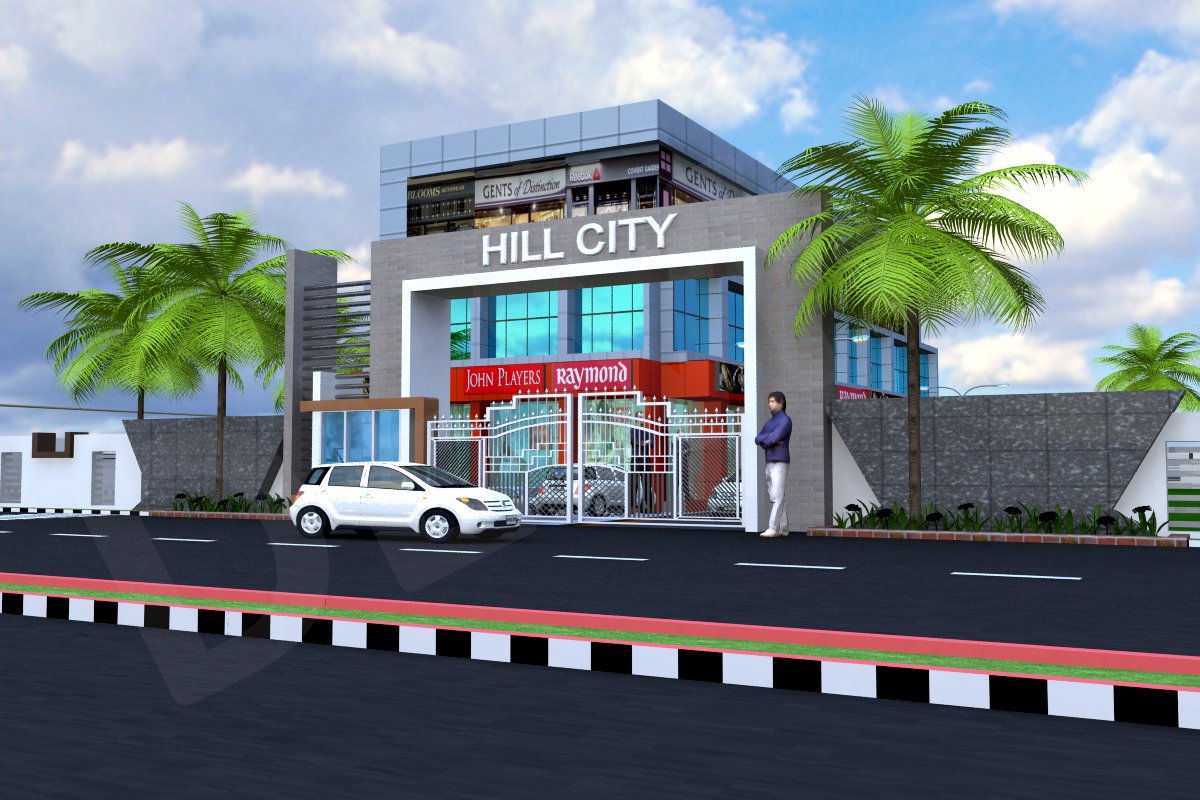 Entrance Gate Design For Township