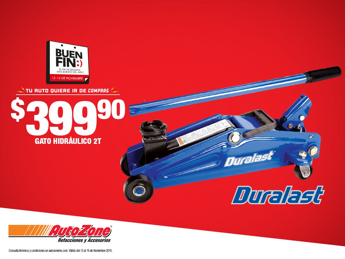 AutoZone Mexico On Twitter: Gato Duralast Toneladas Con, 53% OFF