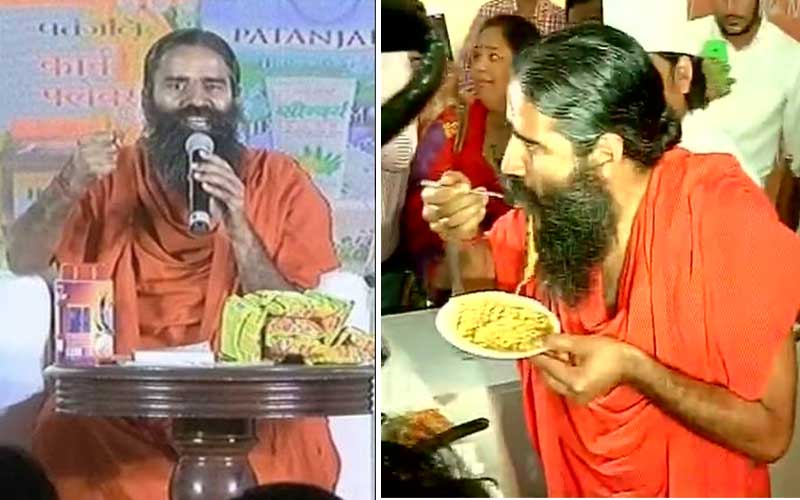 Baba Ramdev launches Patanjali wholewheat instant noodles | DeshGujarat