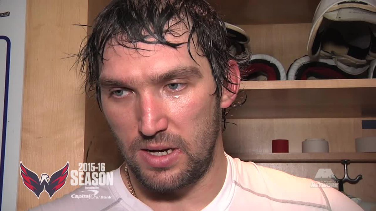 WATCH: Ovi discusses practicing on a line with Backy today and more ...