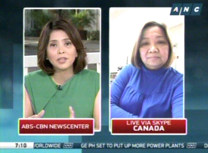 Now on ANC: Gigi_Grande talks to Imelda Hofilena about Grace Poe's ...