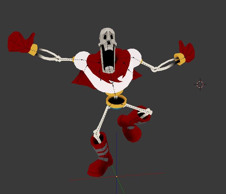 3D Papyrus concept : r/Undertale