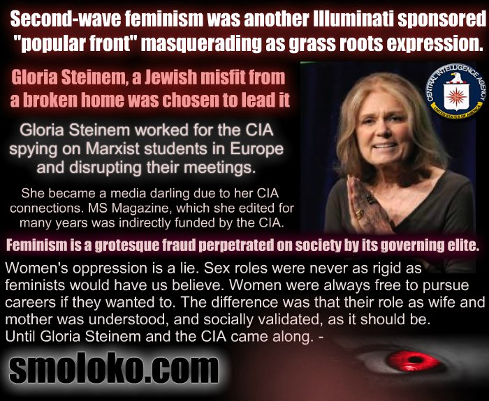 Gnosis On Twitter Gloria Steinem Masons Hollywood Feminism Cia