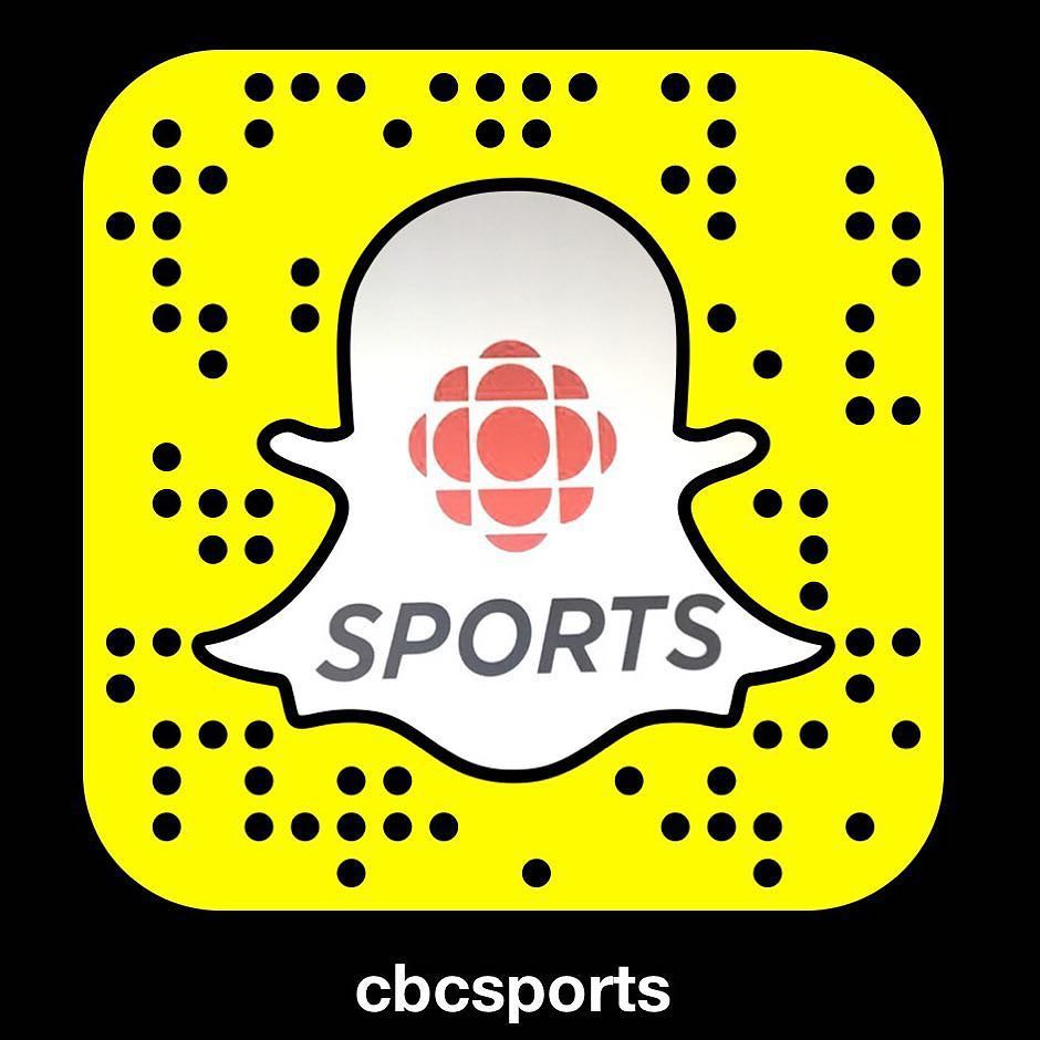 CBC Sports is officially on Snapchat! Be sure to follow for tons of BTS ...