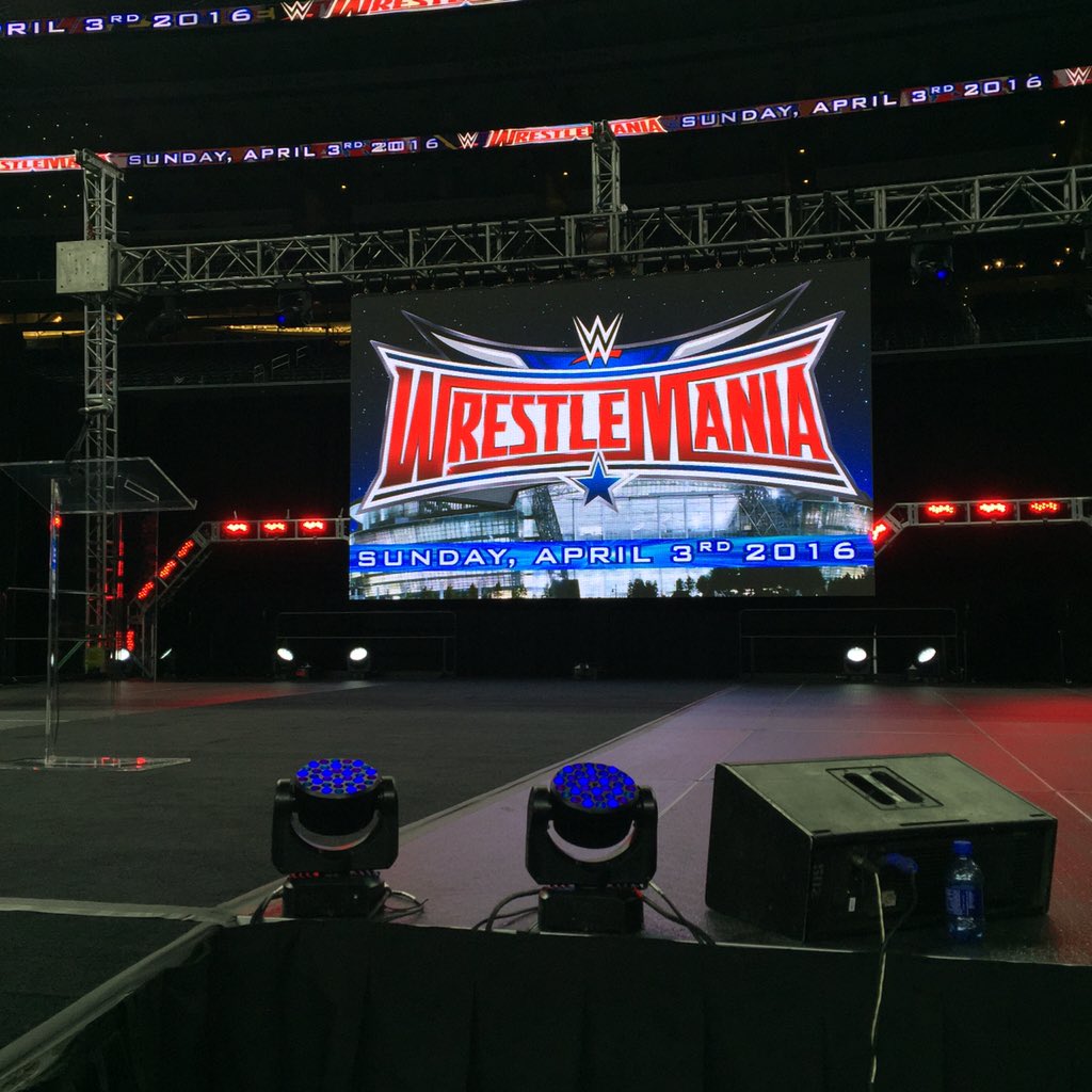 Wrestlemania 32 Stage