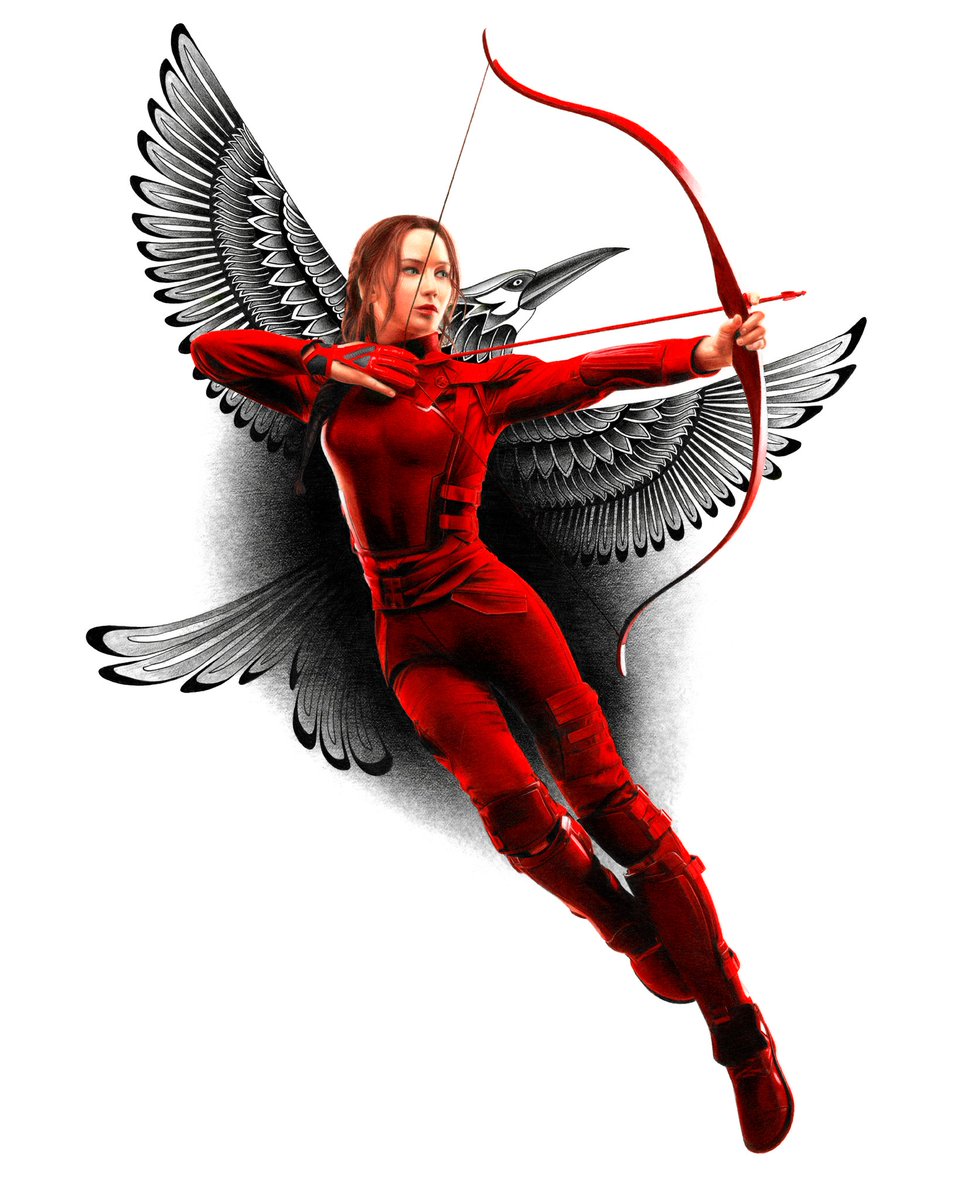 The Hunger Games Mockingjay Drawing
