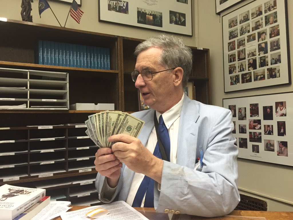 Sam Sloan drove up from NY to file for the NH primary. "Anybody who has ...