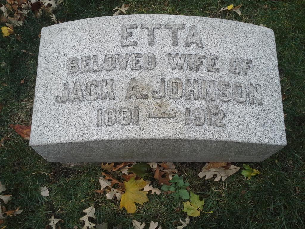 Jack Johnson Boxer Grave
