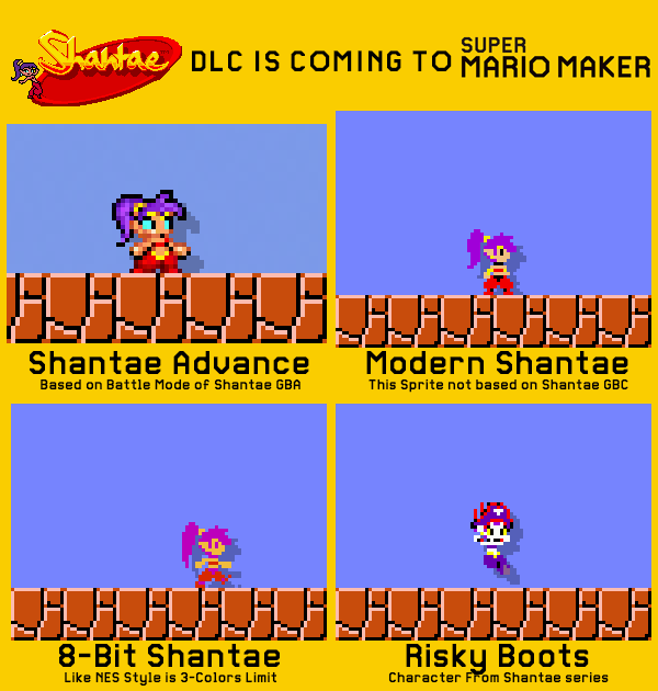 Shantae Sprite Super Mario Maker Luigi Sprites 1330x1610 PNG Download ...