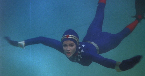 Wonder Woman Blue Suit