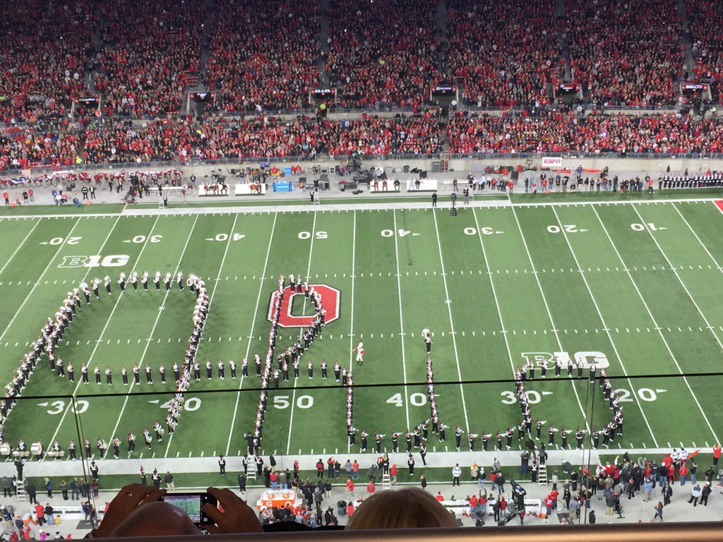 One of the GREAT traditions in college sports !!Never old or stale ...