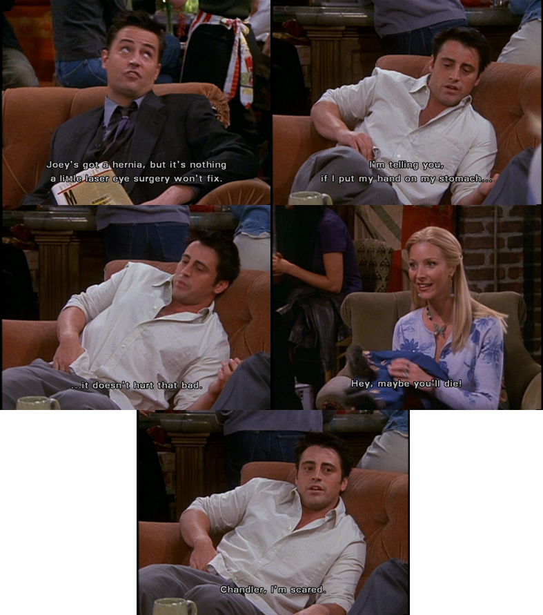 Chandler Agus Joey Meme 37 Hilarious Joey Moments From "Friends"