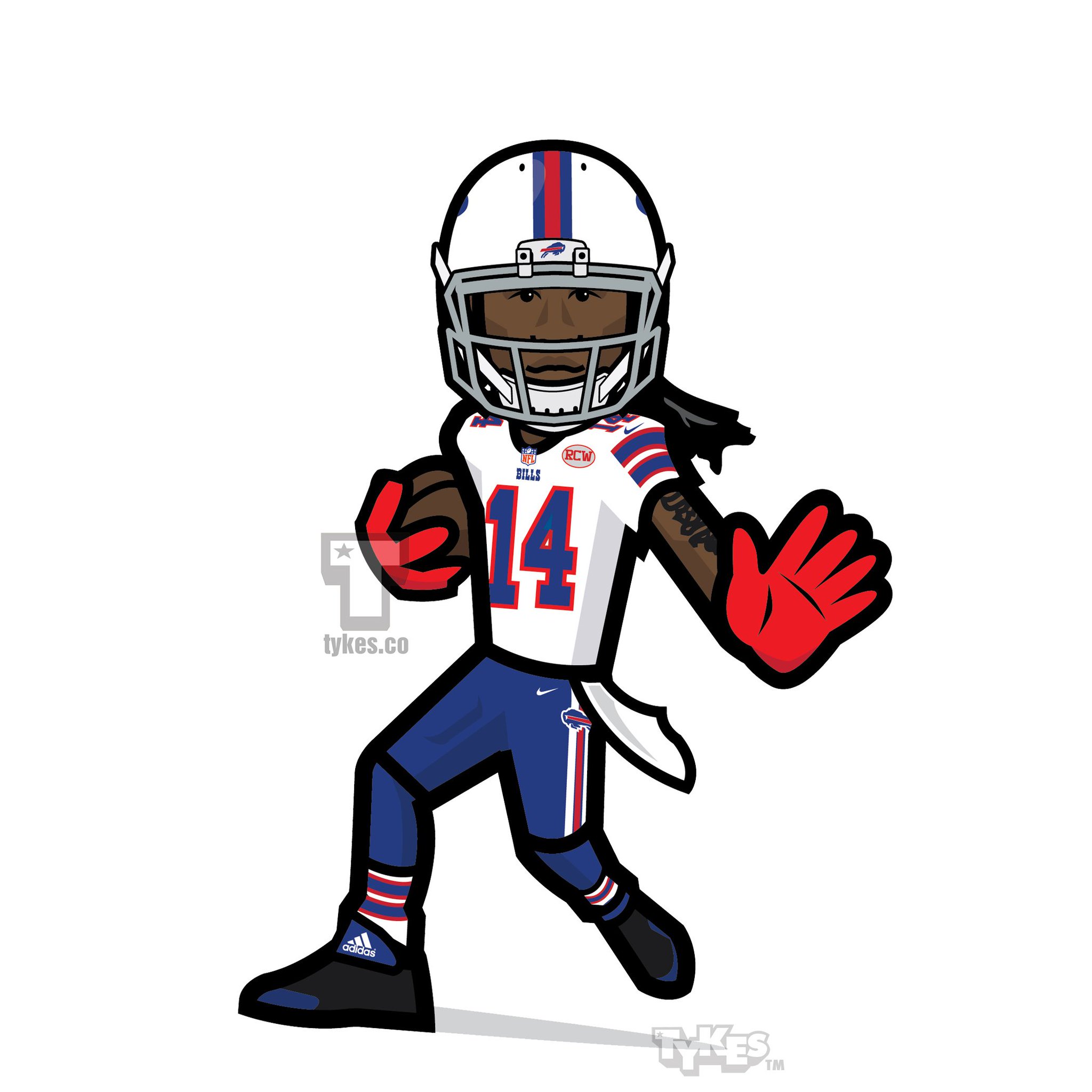 Athletic Cartoons Tyke