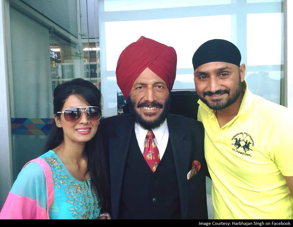 Milkha Singh And His Wife