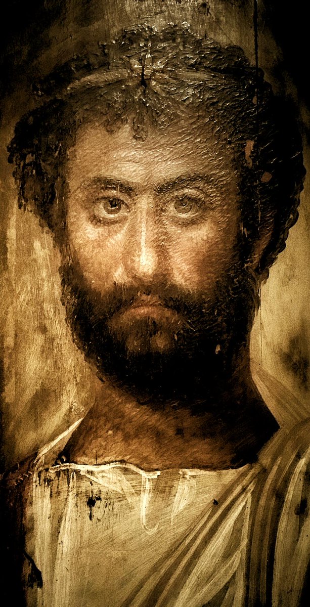 Mummy Portrait Of A Priest Of Serapis