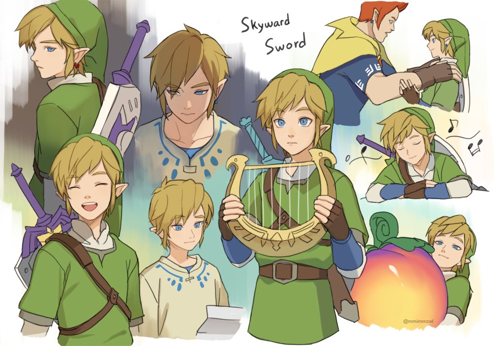 Zelda And Link Skyward Sword Fan Art