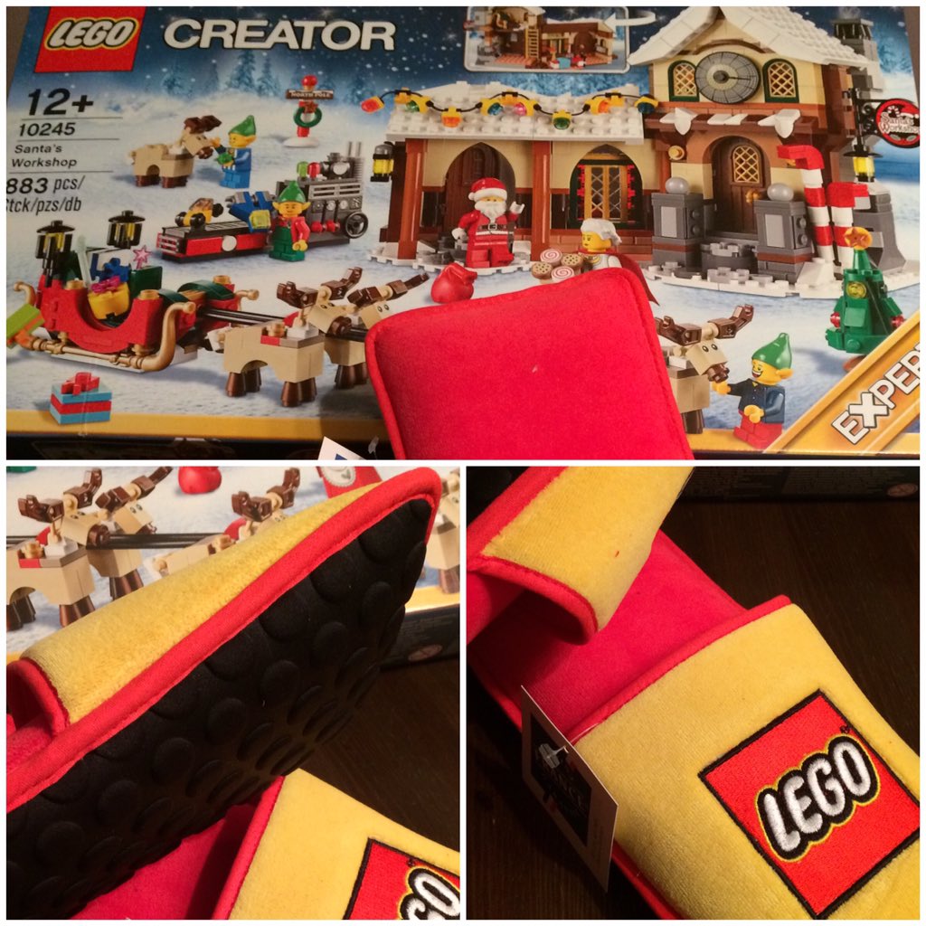 Special Lego-proof slippers unveiled for Christmas - ITV News