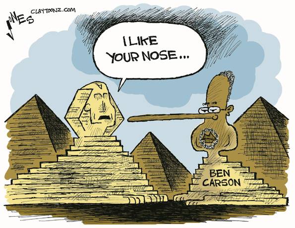 Today's political cartoons have takes on Ben Carson, Trump on SNL and ...