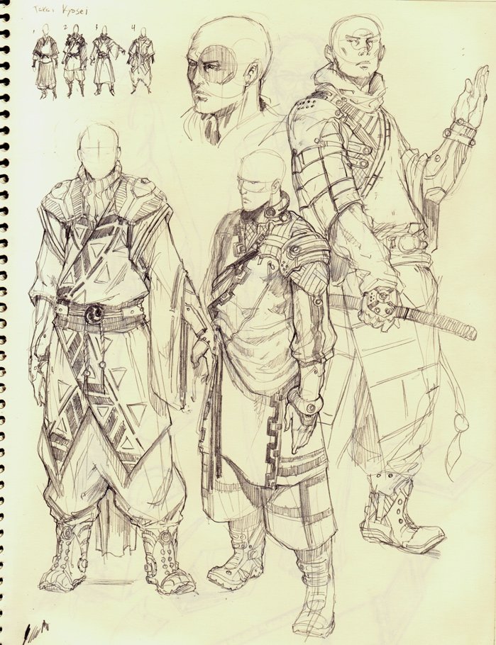 「Throwback fan art 2009 of my buddy's Punk Funk character. ht ...