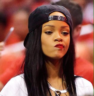 Rihanna Facial Expressions Tumblr