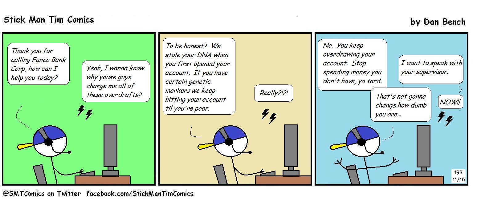 Funny Stickman Comic Strips