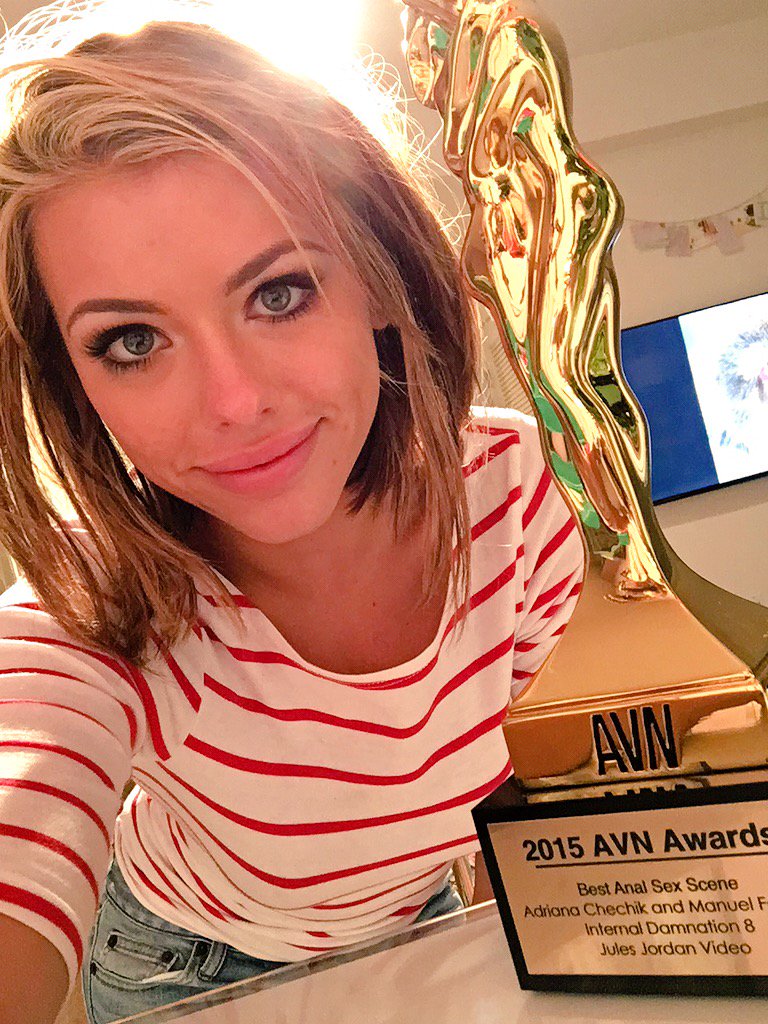 Tw Pornstars Adriana Chechik Twitter Thankyou Julesjordan