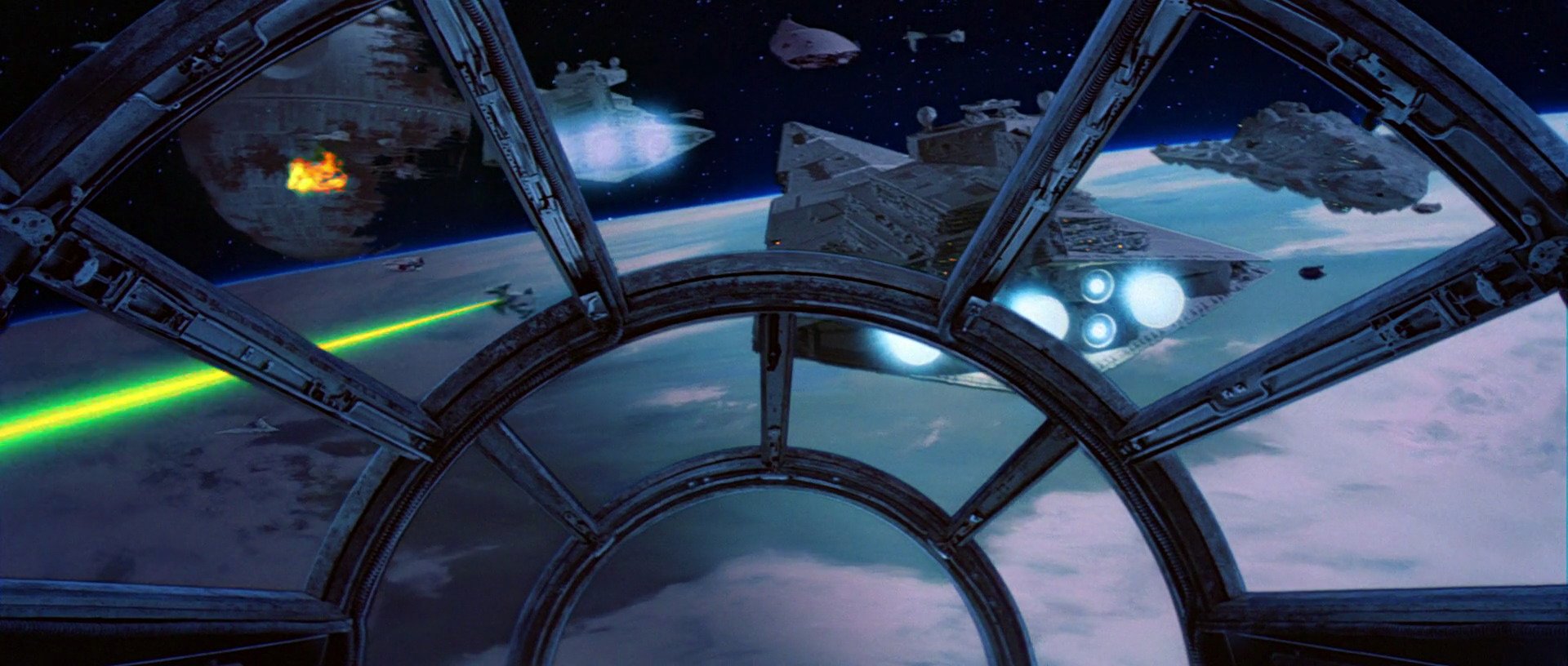 Millennium Falcon Cockpit Wallpaper