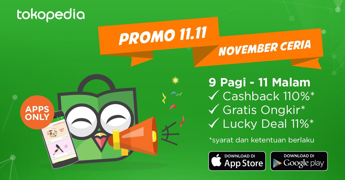 Voucher Tokopedia Harbolnas Harga Masker Selangit, Tokopedia Tutup