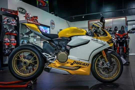 Yellow Ducati