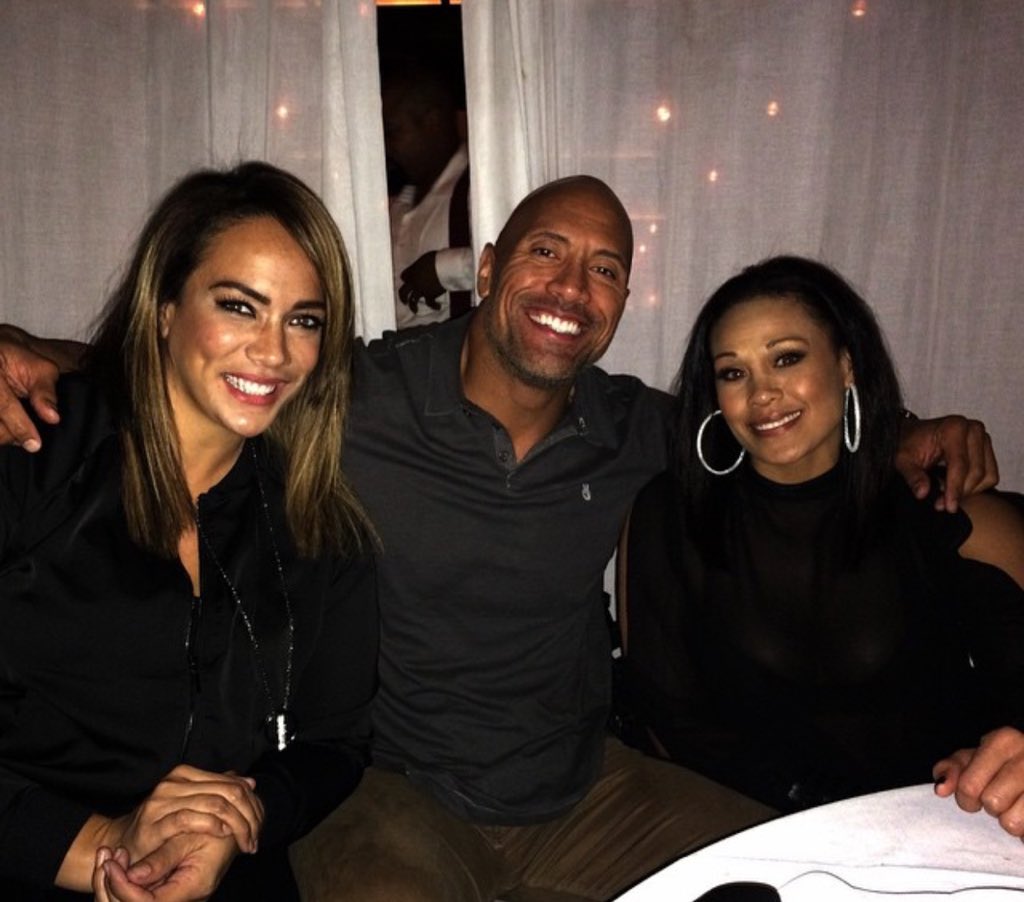 The Rock And Tamina Snuka