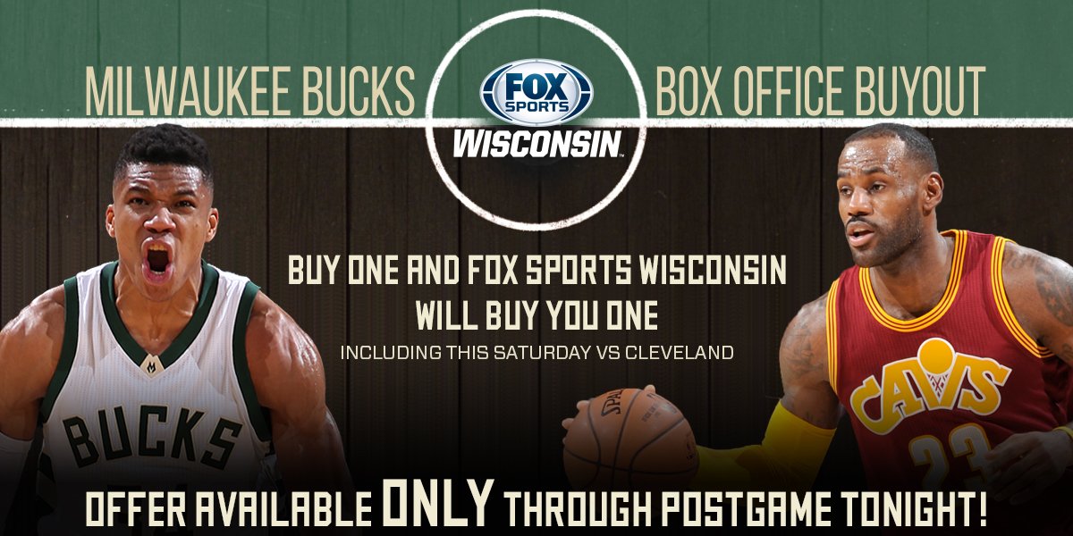 The best way to see Bucks v. Cavs Saturday: Use this deal courtesy of ...