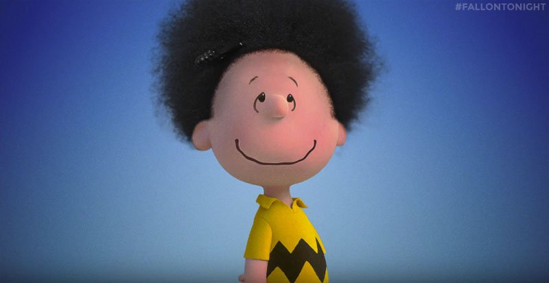 Ever wondered what charlie brown would look like with hair? jimmy gets ...