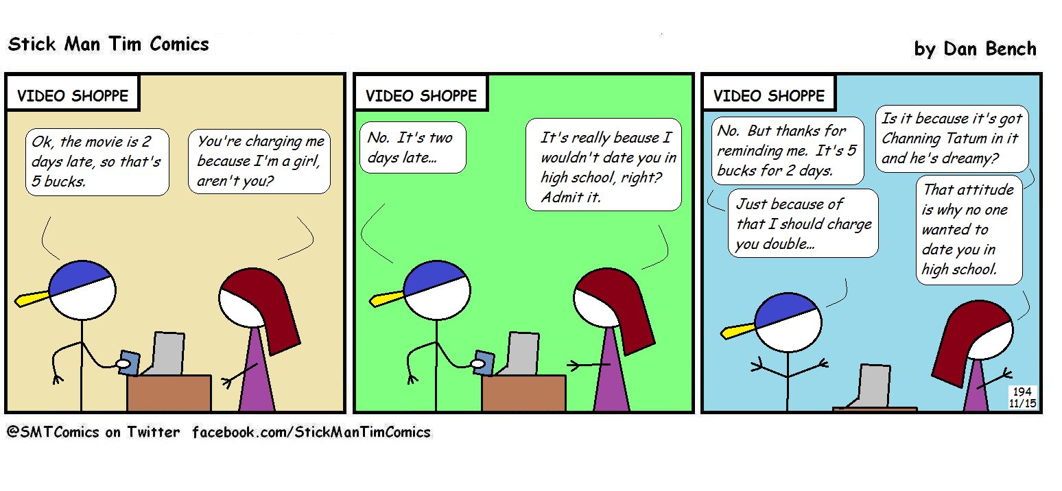 Funny Stick Comics Strips