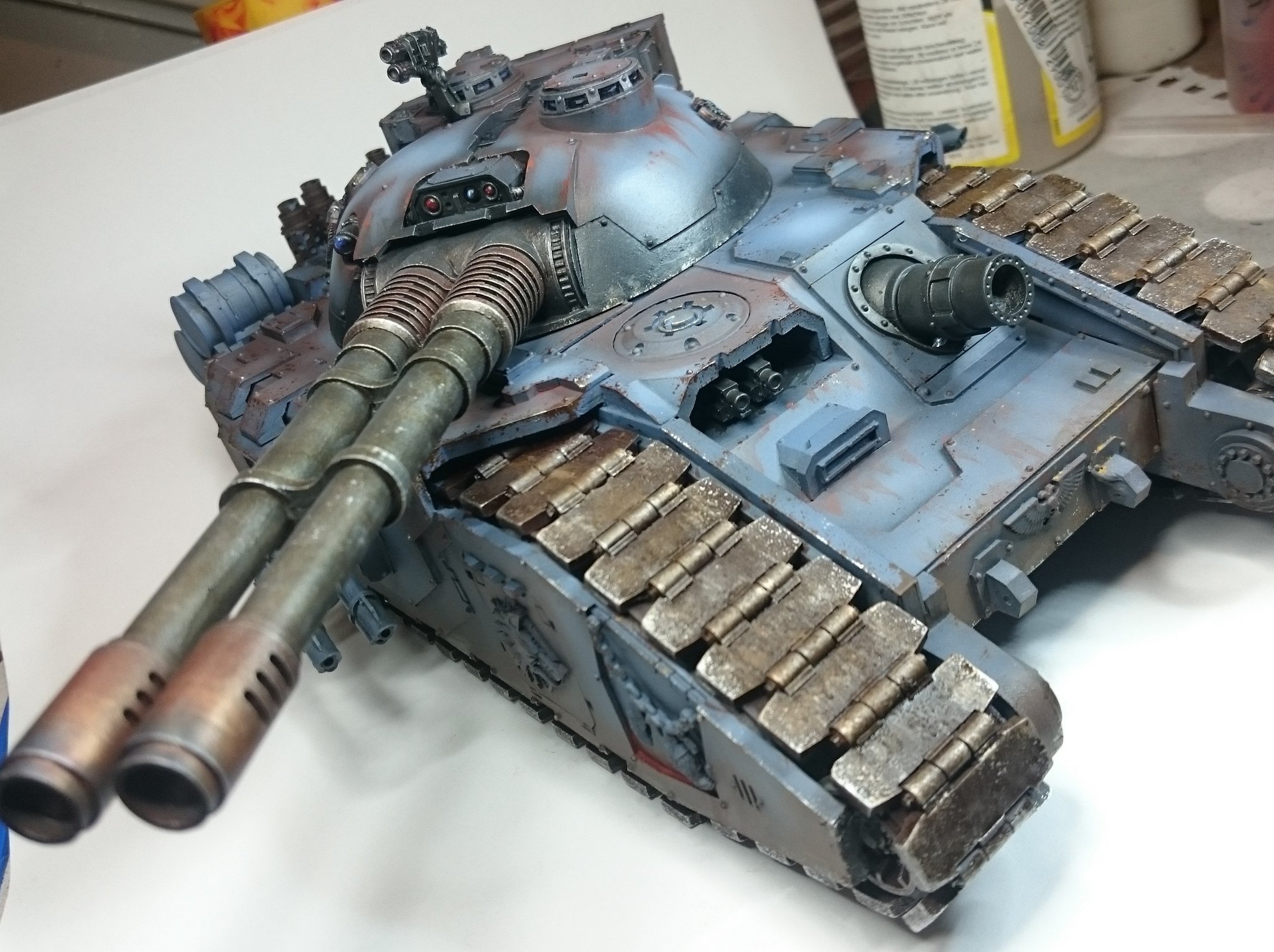 Space Wolves Leman Russ Tank