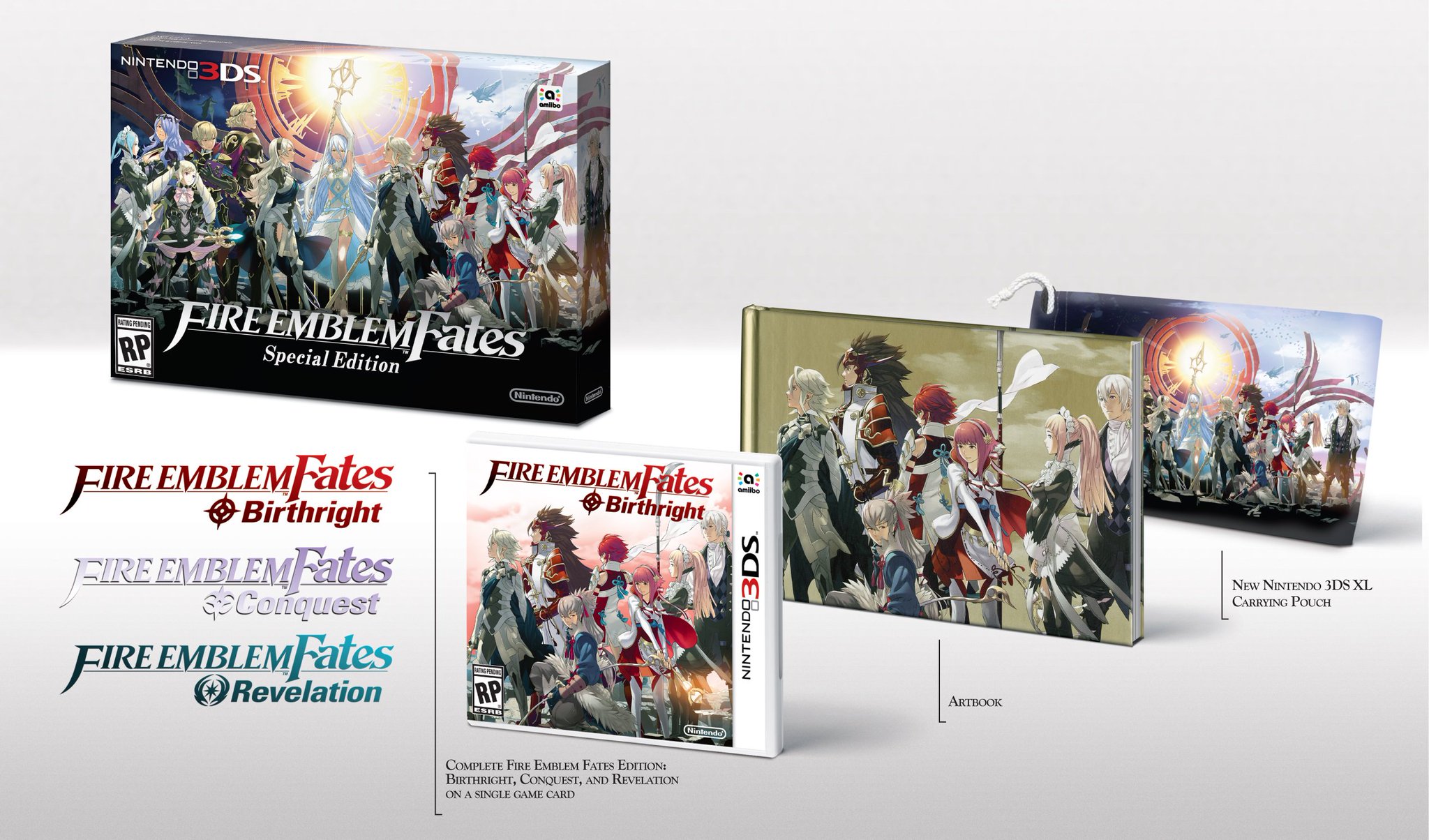 FE Fates Special Edition: Includes both versions plus a third special ...