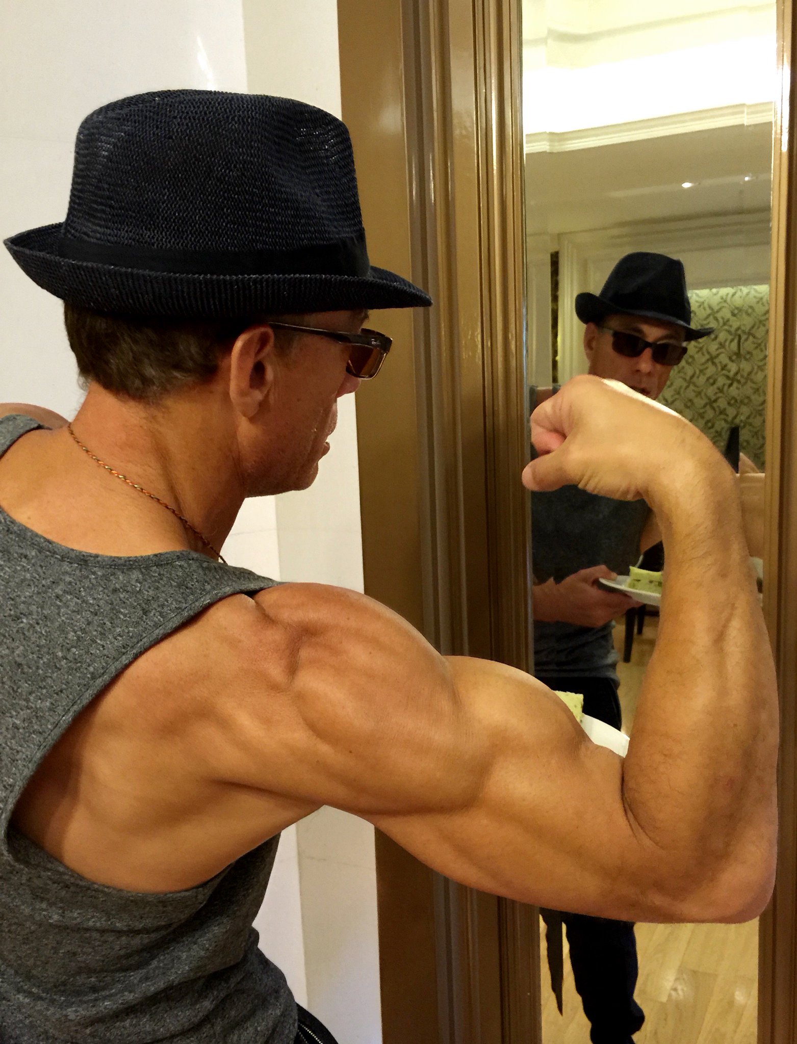 Jean Claude Van Damme Biceps