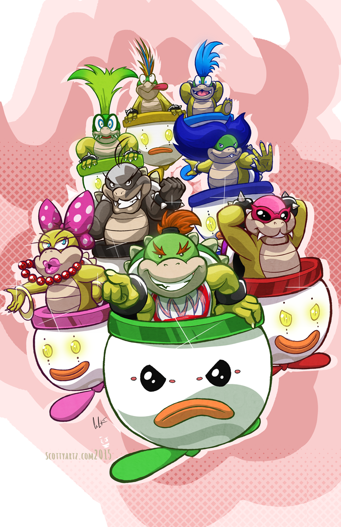 Bowser And Koopalings