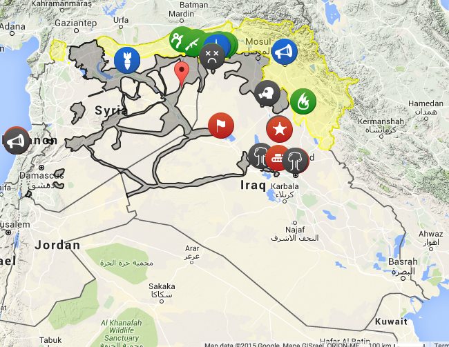 Isis Live Map