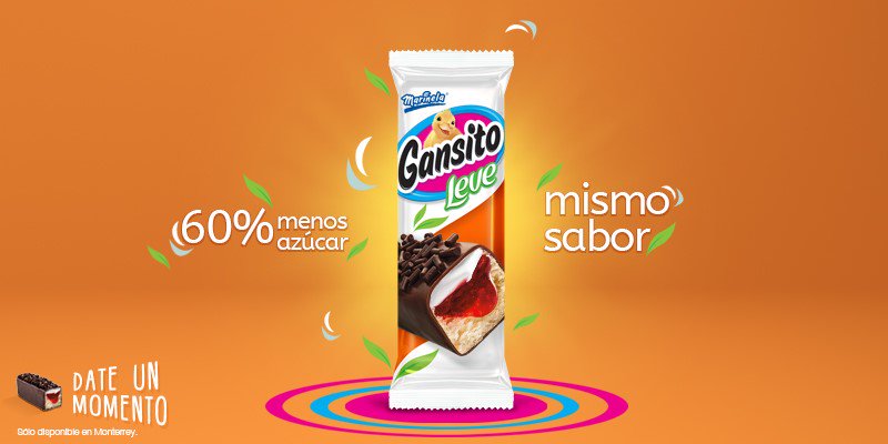 Gansito: Disfruta del nuevo Gansito leve que ahora tiene 60% menos ...