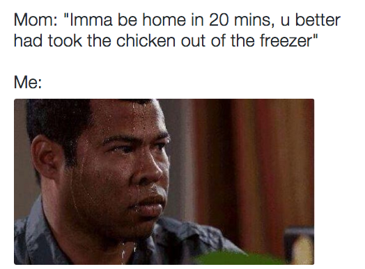 a reminder to take the chicken out of the freezer | BuzzFeed | Scoopnest