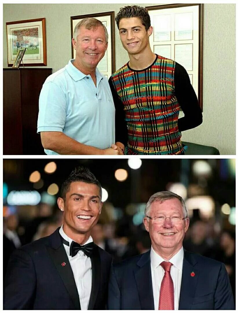 Cristiano Ronaldo Then And Now