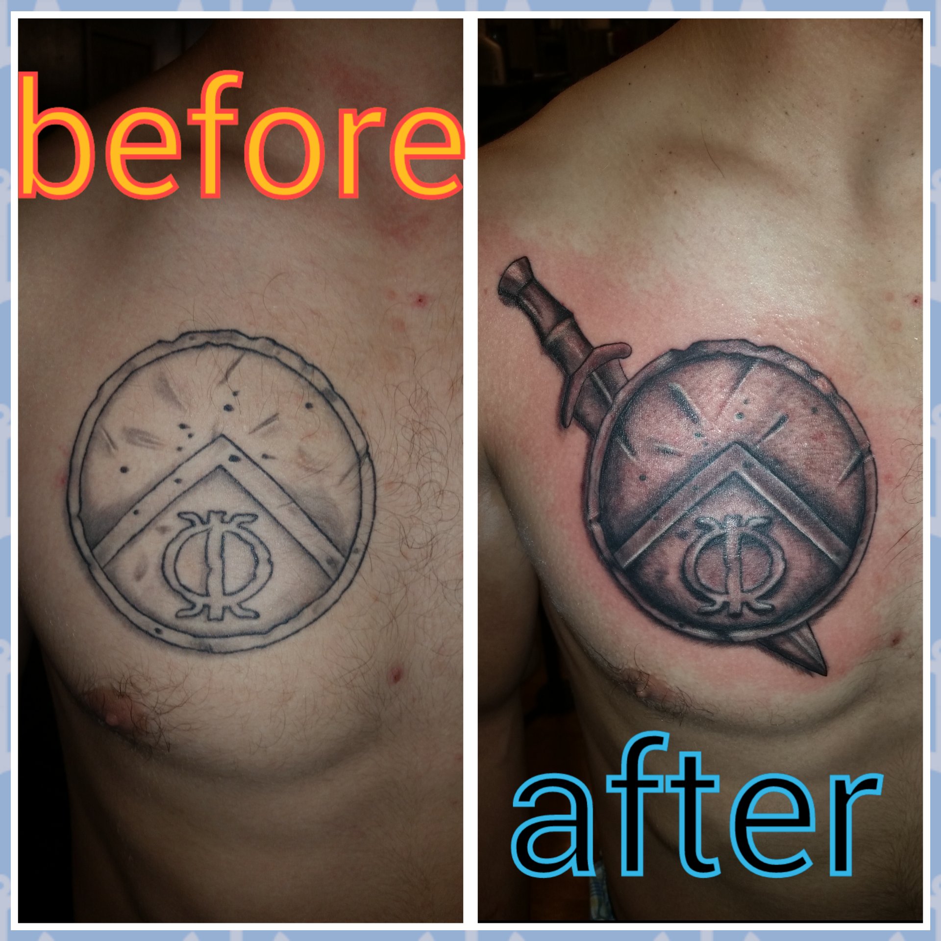 Iron Shield Tattoos