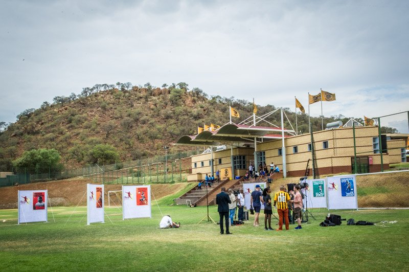 .Bradzc SimplyCarol8 and okwoche at the Kaizer Chiefs Village in ...